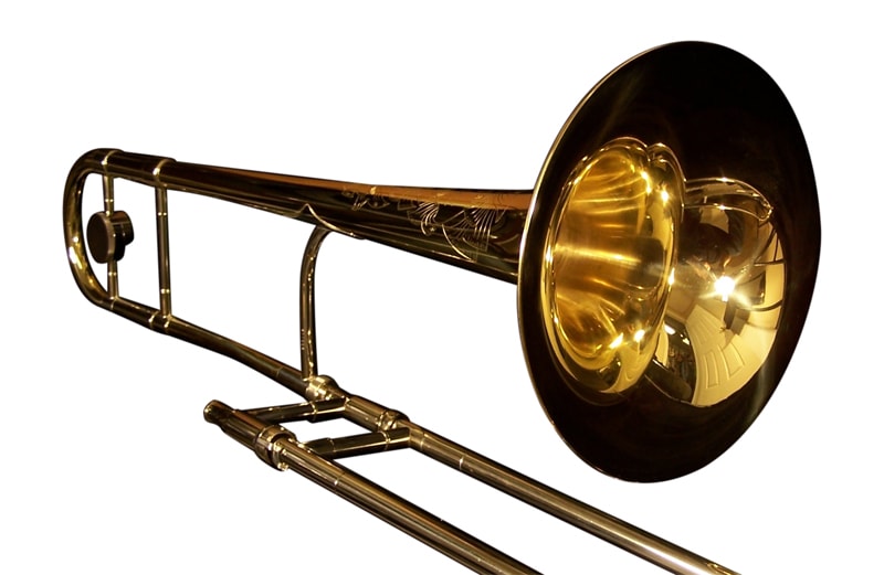 King 3B Gold Bell Trombone from O'Malley Musical Instruments