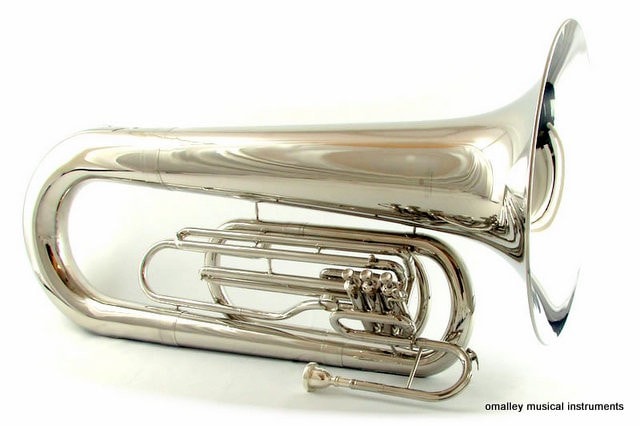 The O'Malley Marching "Contra" Tuba from O'Malley Musical Instruments